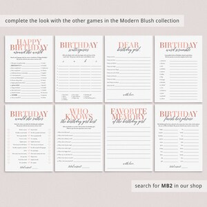 How Well Do You Know the Birthday Girl Game Printable Who Knows the ...