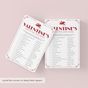 Vintage Valentine Games Printable Valentines Day Game Bundle Office ...