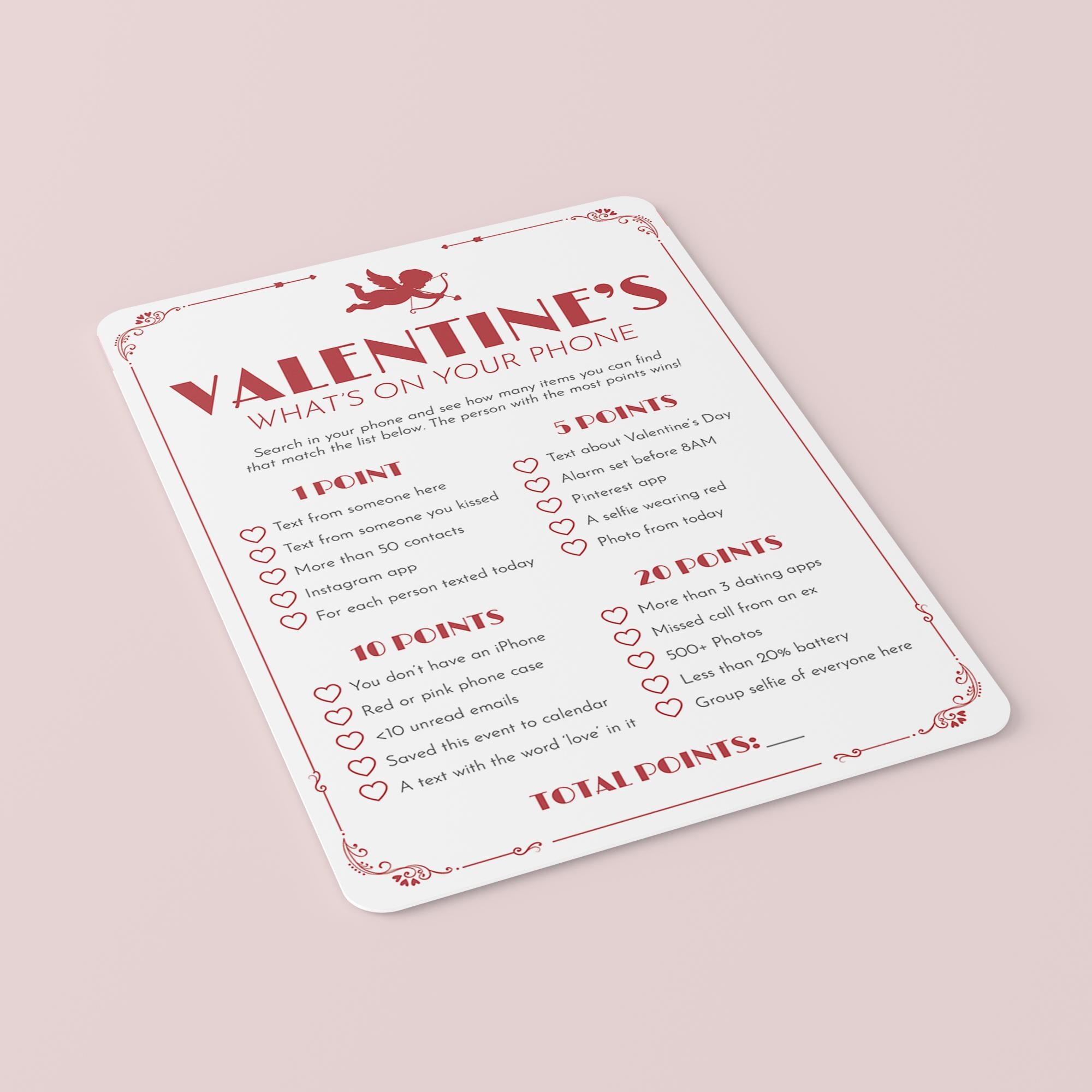 Vintage Valentine Games Printable Valentines Day Game Bundle Office ...