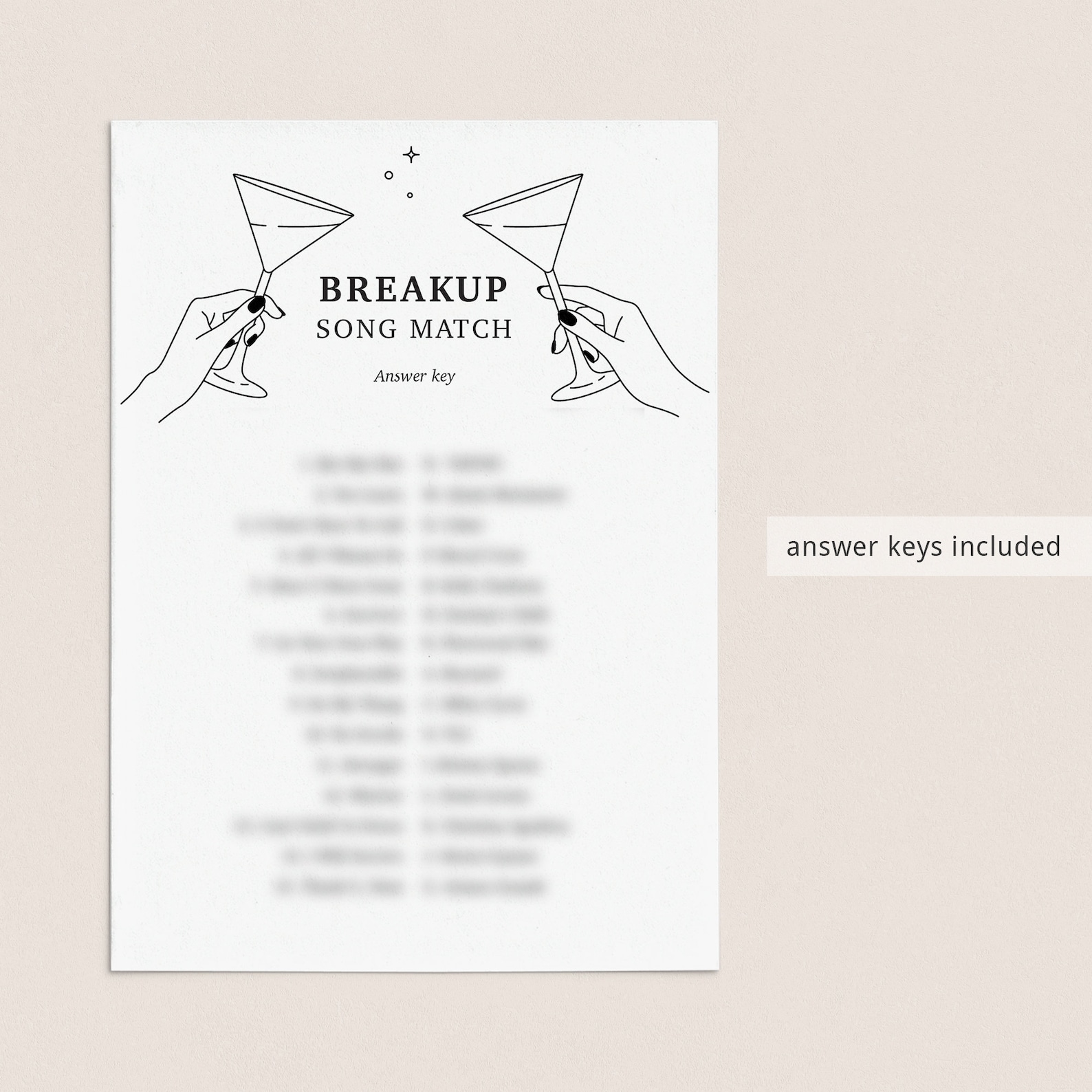 Divorce Party Games Bundle Printable Breakup Party Games - Etsy Australia