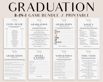 Printable Graduation Games Pass the Prize 2023 Graduation - Etsy