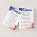 Labor Day Trivia Printable Labor Day Games USA Quiz Instant Download ...