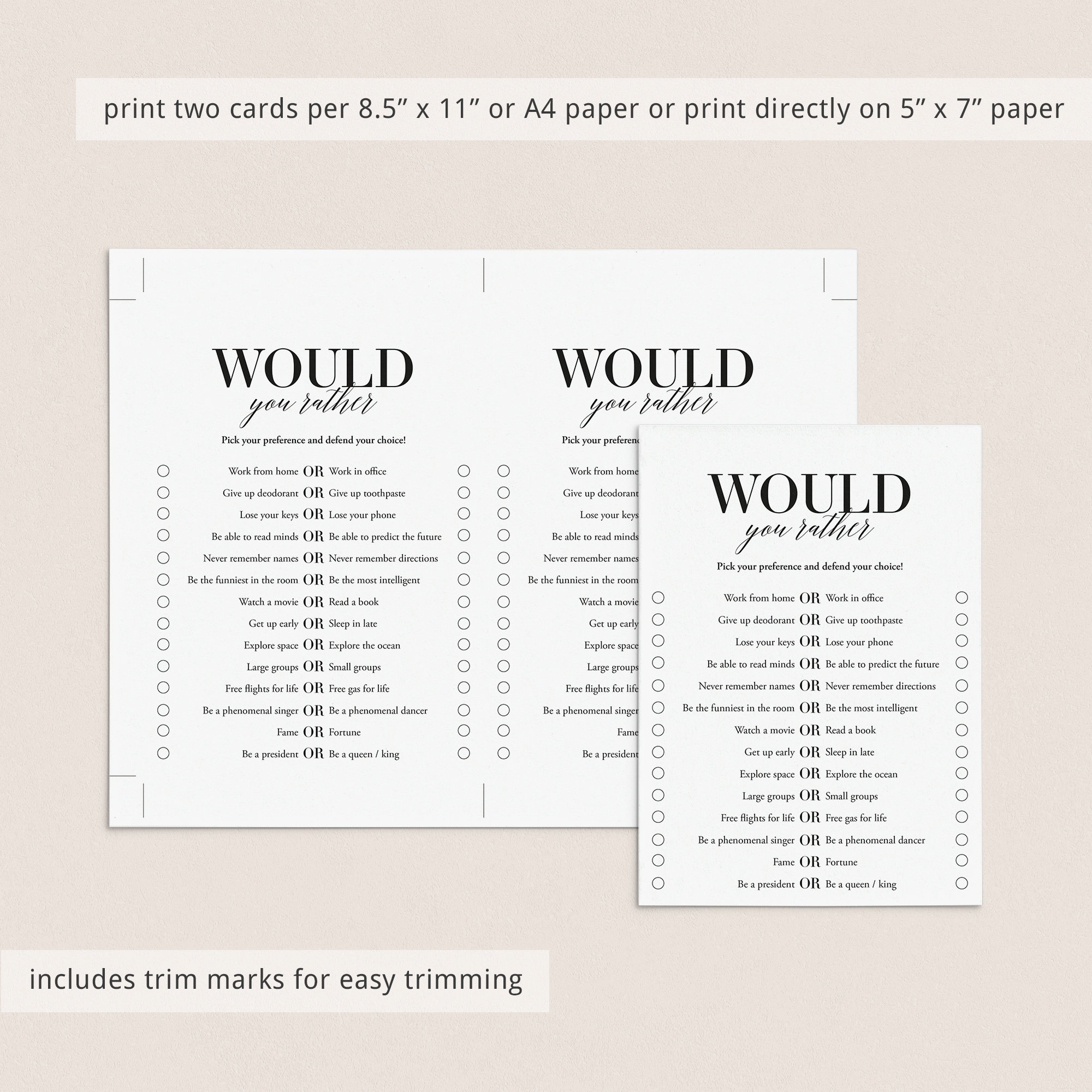 Work Party Games Printable Office Party Game Pack Team Party Games ...