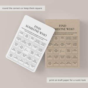 Book Club Icebreaker Bingo Find Someone Who Printable Bookclub Bingo ...