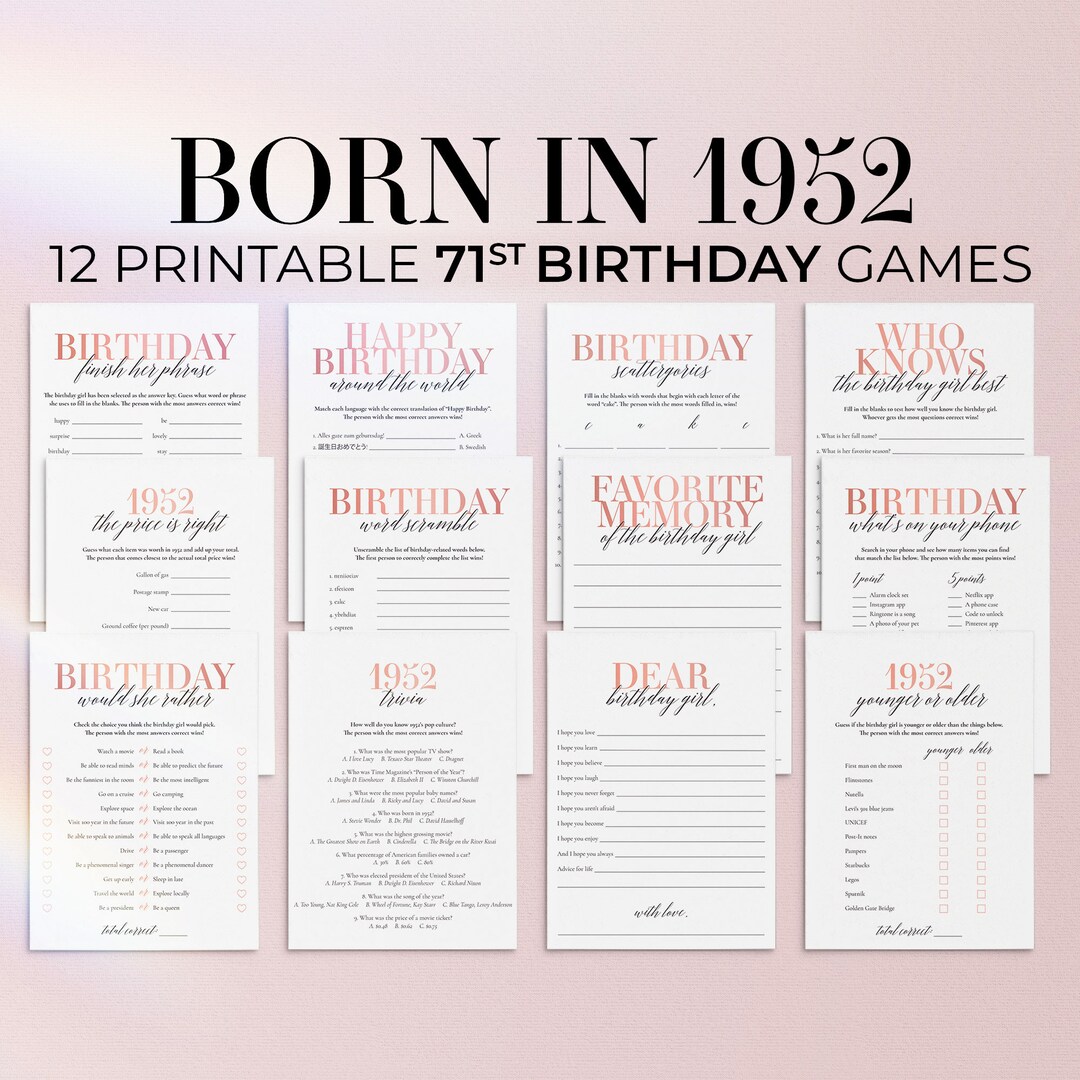 Born In 1963 60th Birthday Party Games Bundle For Women 60 Bday Ideas Lupon gov ph born-in-1963-60th-birthday-party-games-bundle-for-women-60-bday-ideas-lupon-gov-ph