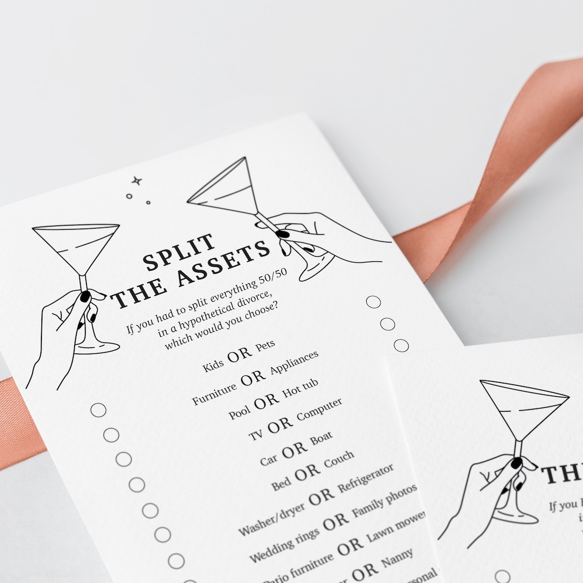 Divorce Party Games Bundle Printable Breakup Party Games Divorce ...