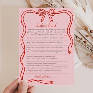 Printable Ladies Night Games Bundle Girl Night Games Adult Ladies Party ...