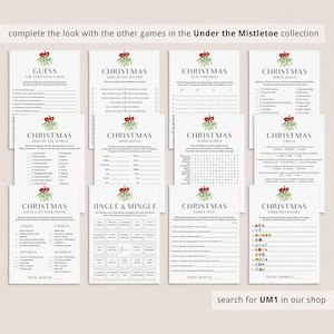 Christmas Icebreaker Bingo Find the Guest Christmas Find Someone Who ...