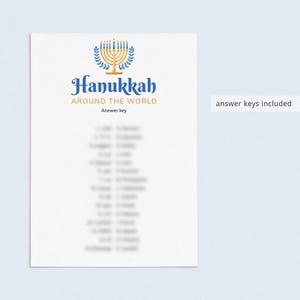 Hanukkah Game Bundle Printable Hanukkah Games for Family Hanukkah Party ...