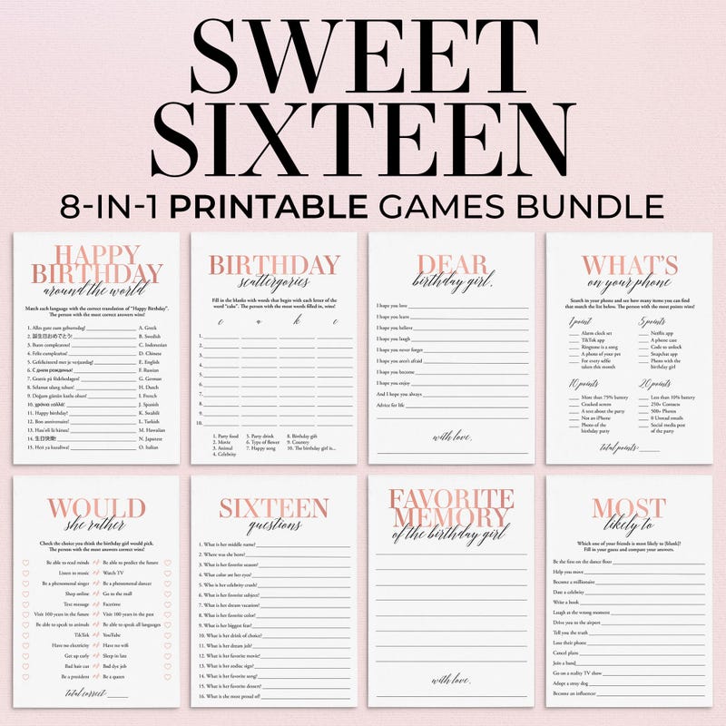 Sweet 16 Party - Etsy