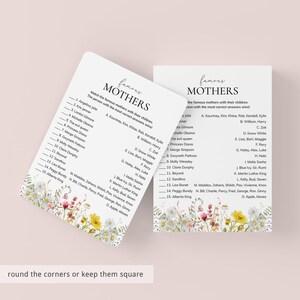 Mothers Day Game Bundle Printable Mother's Day Party Games Mom Family ...
