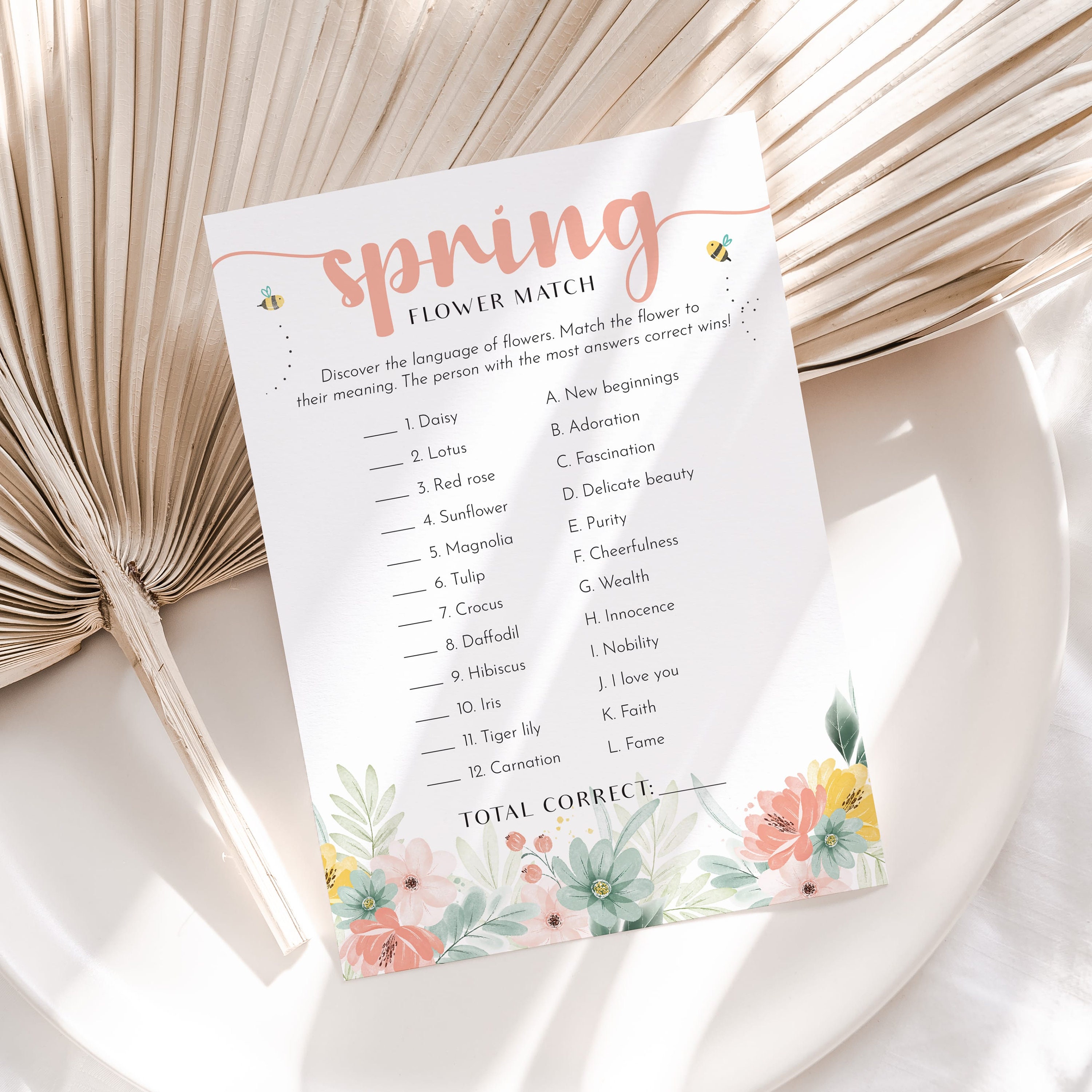 Spring Games Bundle Printable Springtime Activities for Kids and Adults ...
