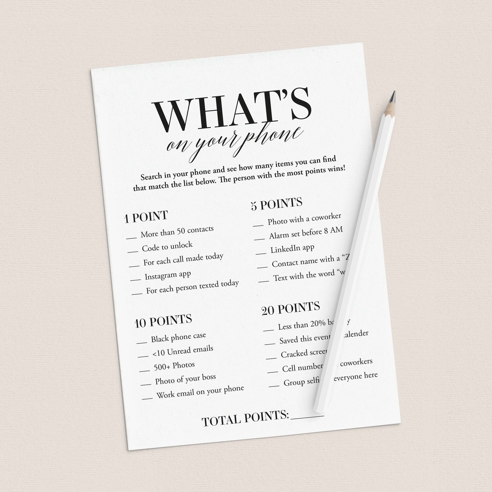 Office Party Games Bundle Printable Games for Work Team - Etsy