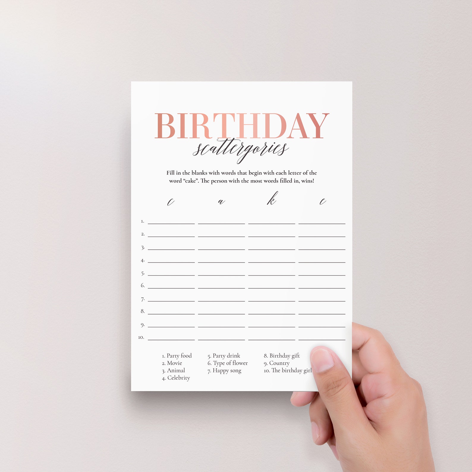 Teen Birthday Girl Games Bundle Printable Teenage Birthday Games Sweet ...