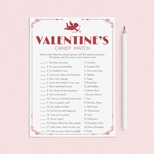 Vintage Valentine Games Printable Valentines Day Game Bundle Office ...