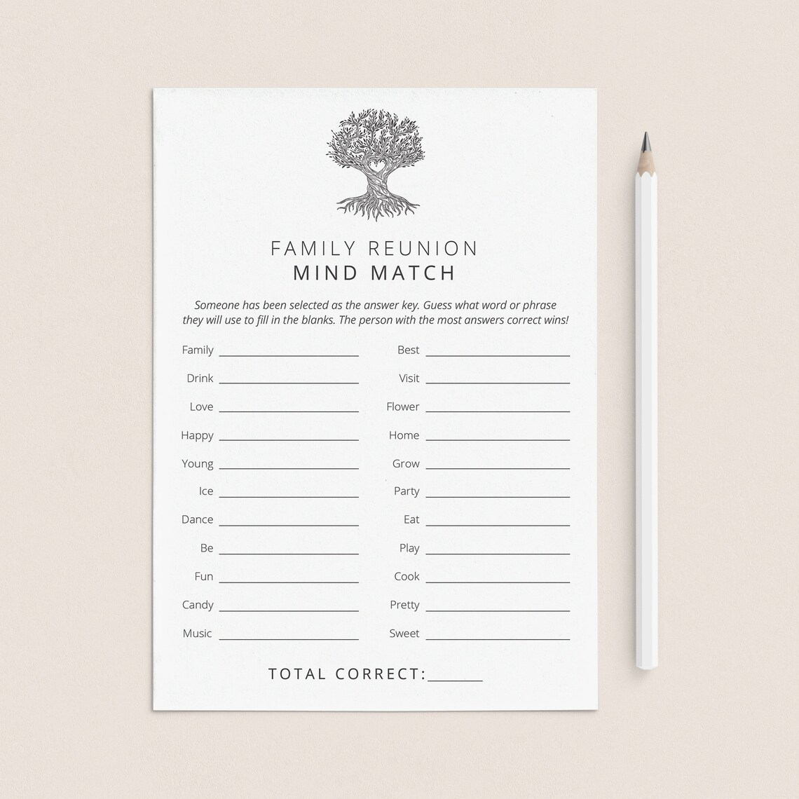 Family Reunion Games Bundle Family Reunion Activities Family Gathering ...