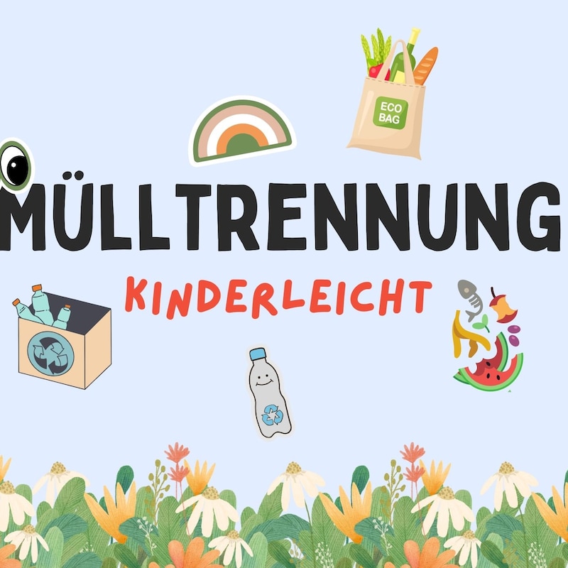 Waste Separation Sticker - Etsy UK