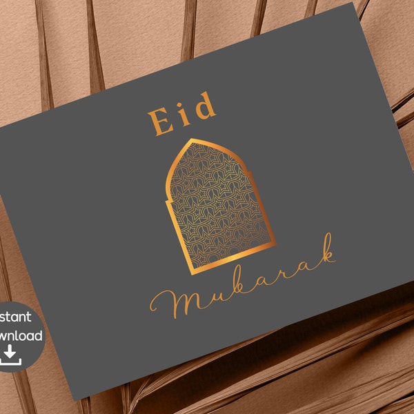 Printable Card Eid - Etsy