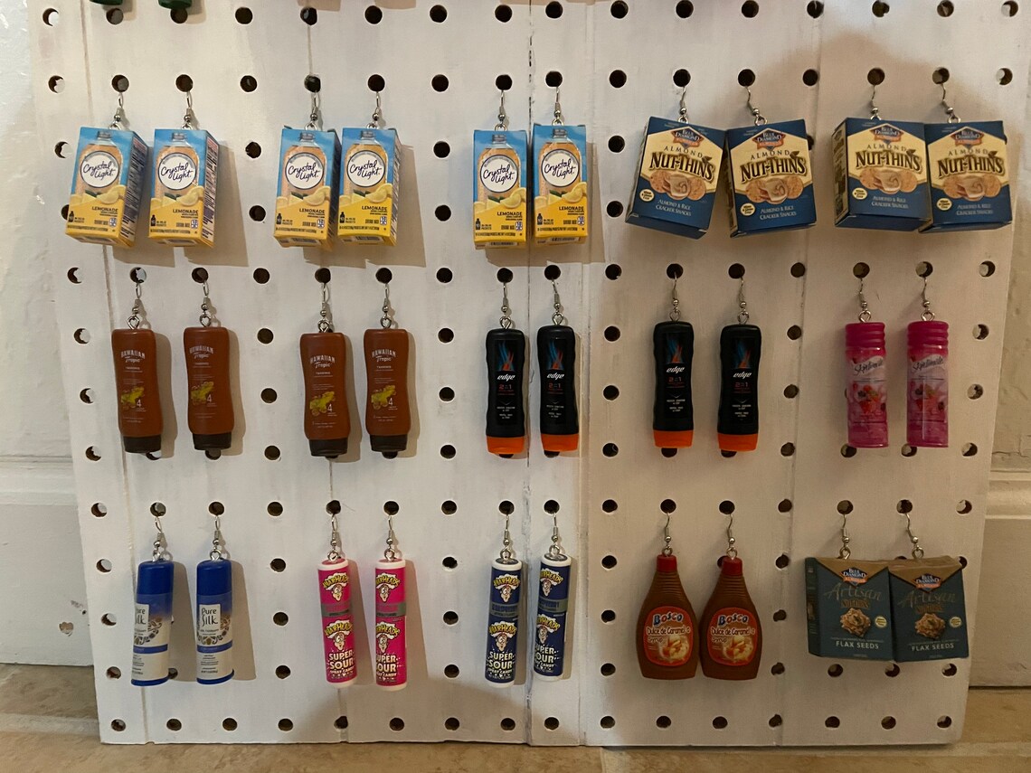 Assorted Mini Brands Series Food Toy Dangle Drop Earrings - Etsy