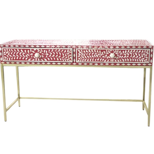 Bone Inlay Desk - Etsy