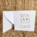 Cute Salad Card Bundle - (7) 3x3 Greeting Cards, Cute Food Pun Cards - Etsy