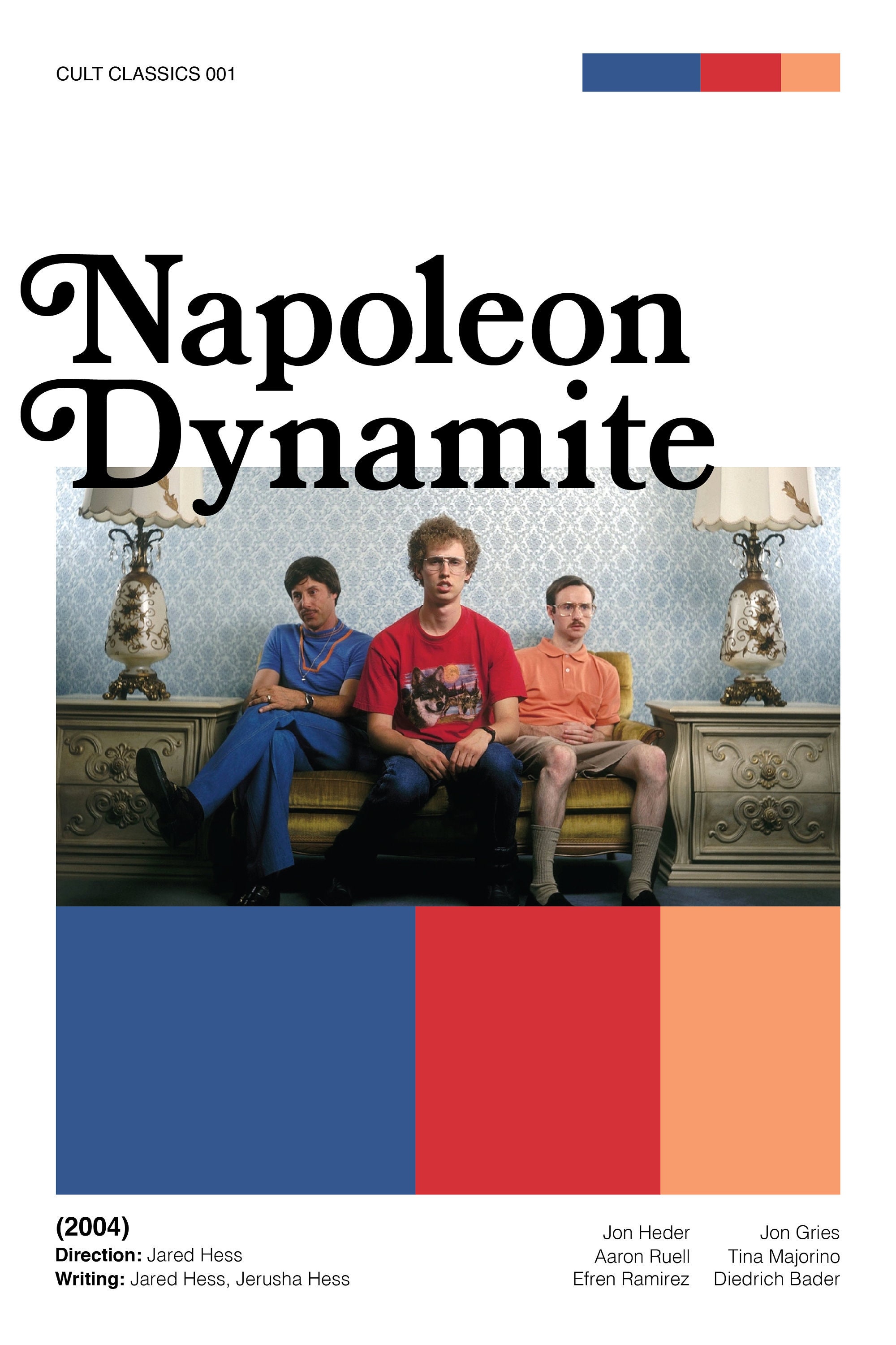 Napoleon Dynamite Movie Poster Print - Vintage Inspired Film Poster ...
