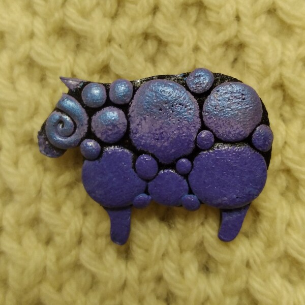 Sheep Pin - Etsy