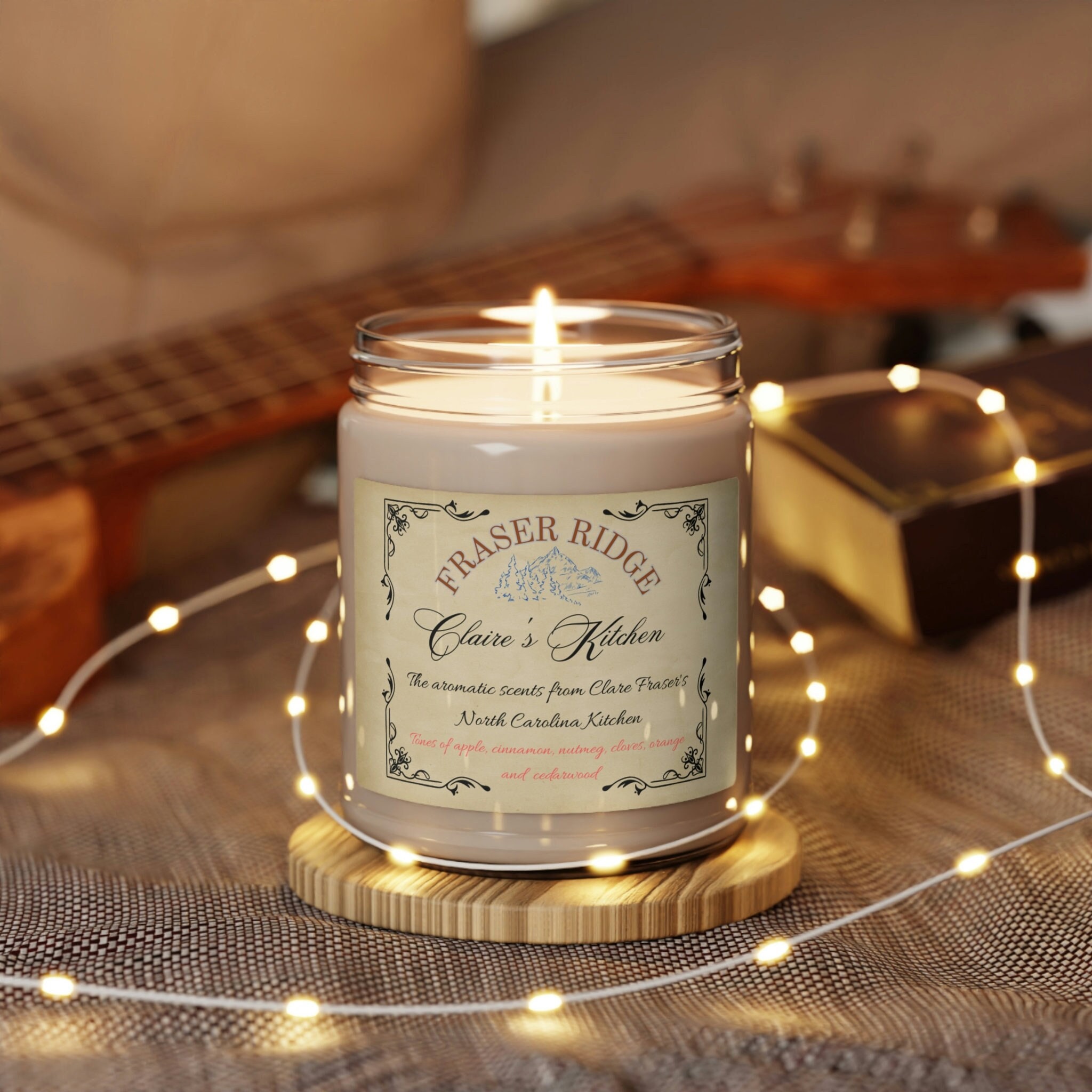 Claire Fraser's Kitchen on Fraser Ridge Aromas Soy Candle, Outlander ...