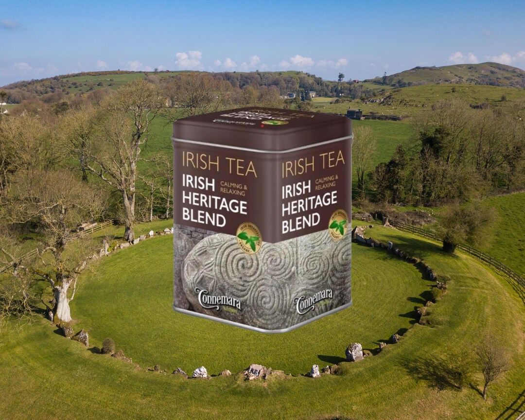Connemara Kitchen Irish Heritage Blend Breakfast Tea in Collectible Tin ...