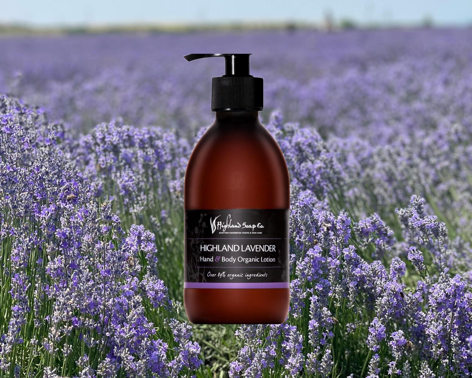 Highland Lavender Organic Hand & Body Lotion: Scottish Gift - Etsy
