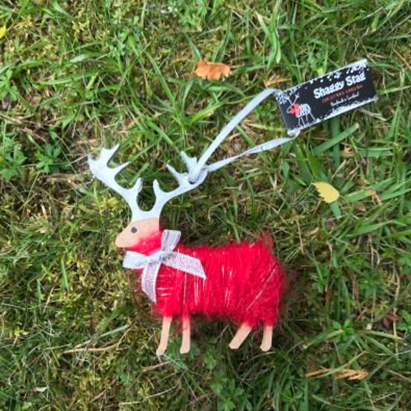 Scottish Stag Ornament - Etsy