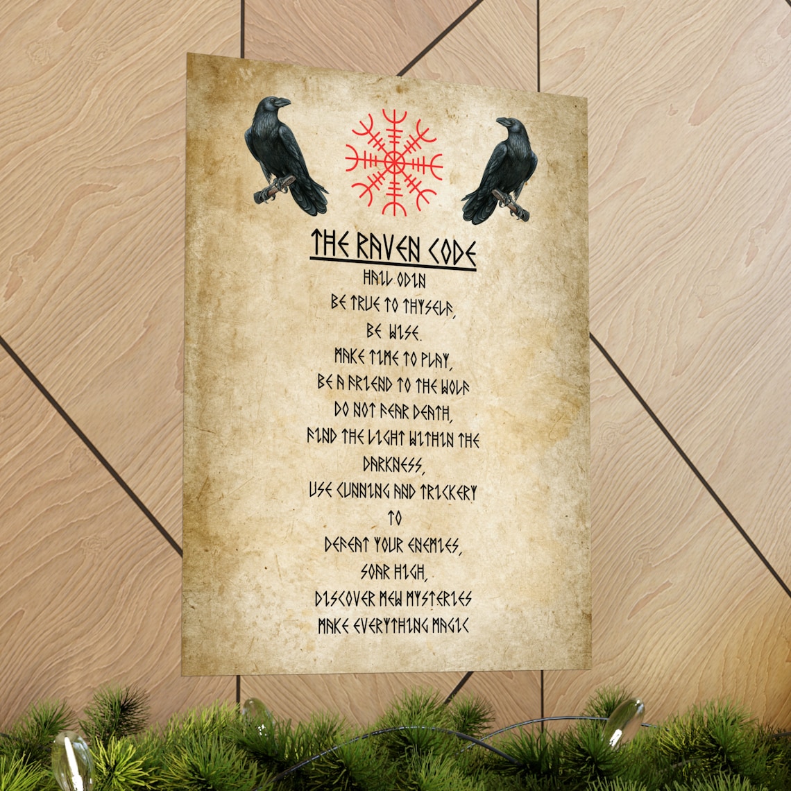 The Raven Code, Viking Raven Code, the Helm of Awe, Munin and Hugin, Odin's Ravens, Viking ...