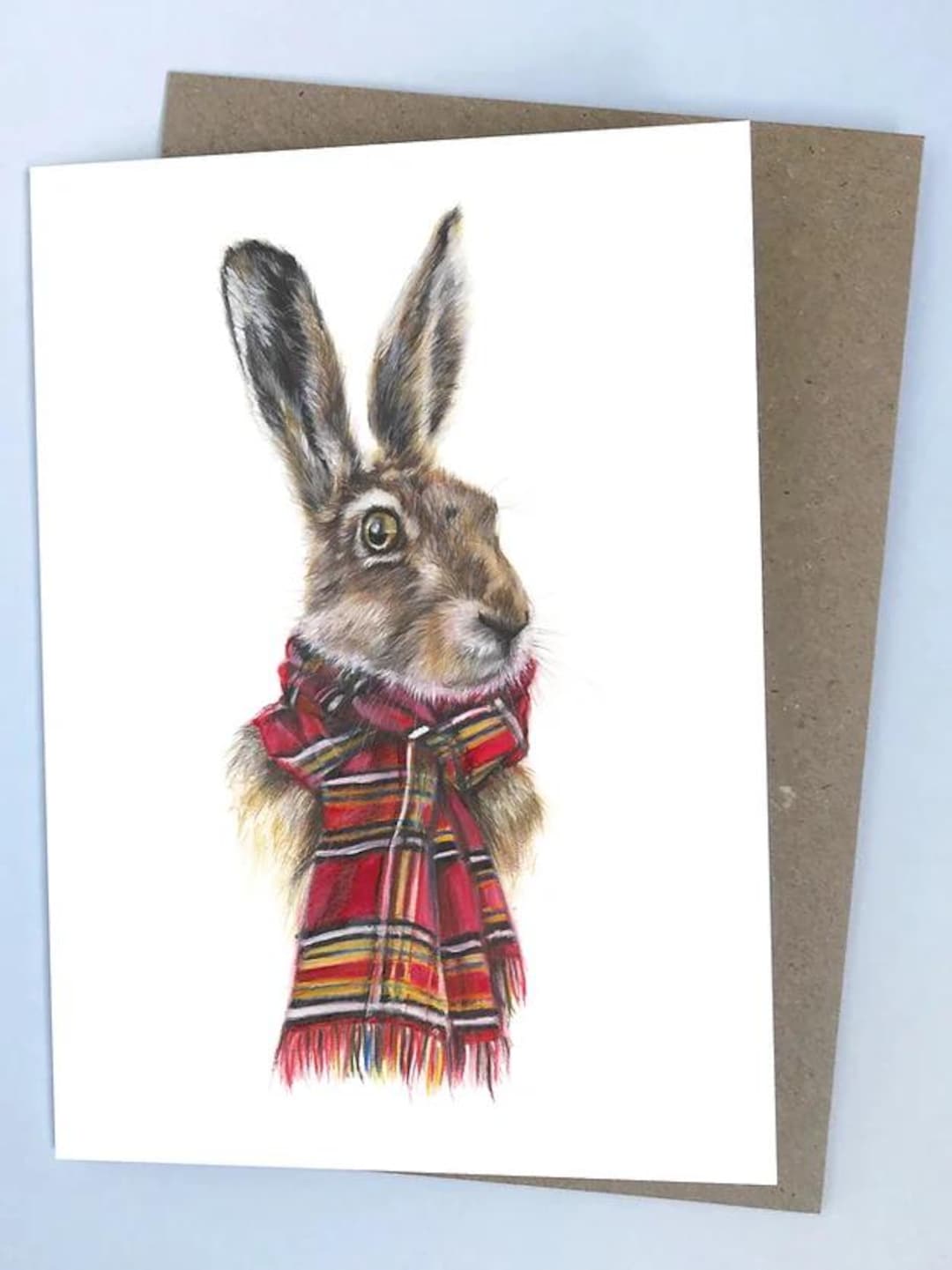 The Hare of Ardrishaig, Scottish Greeting Card, Scottish Artist, Made ...