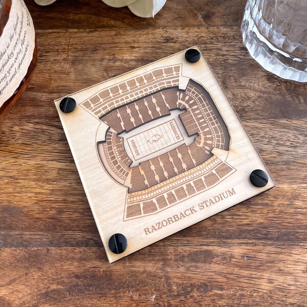 3d Stadium Coaster Svg - Etsy