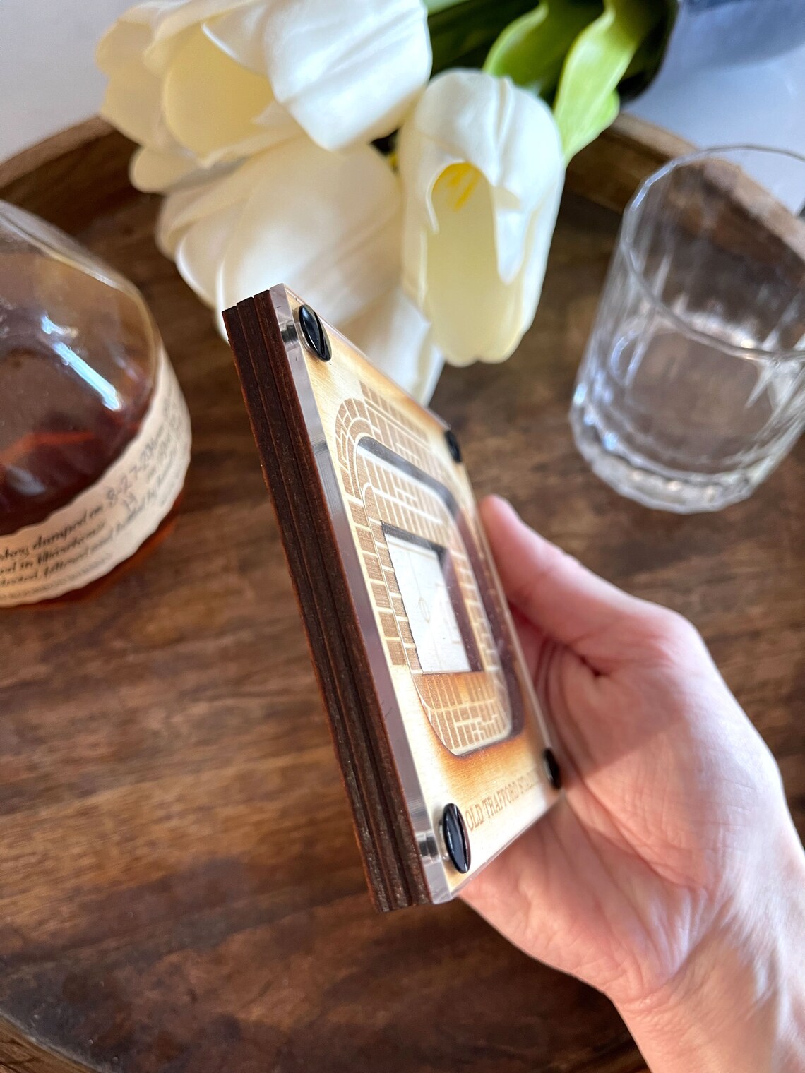 Manchester United Layered Coaster set of 2 3D Wood Coaster - Etsy