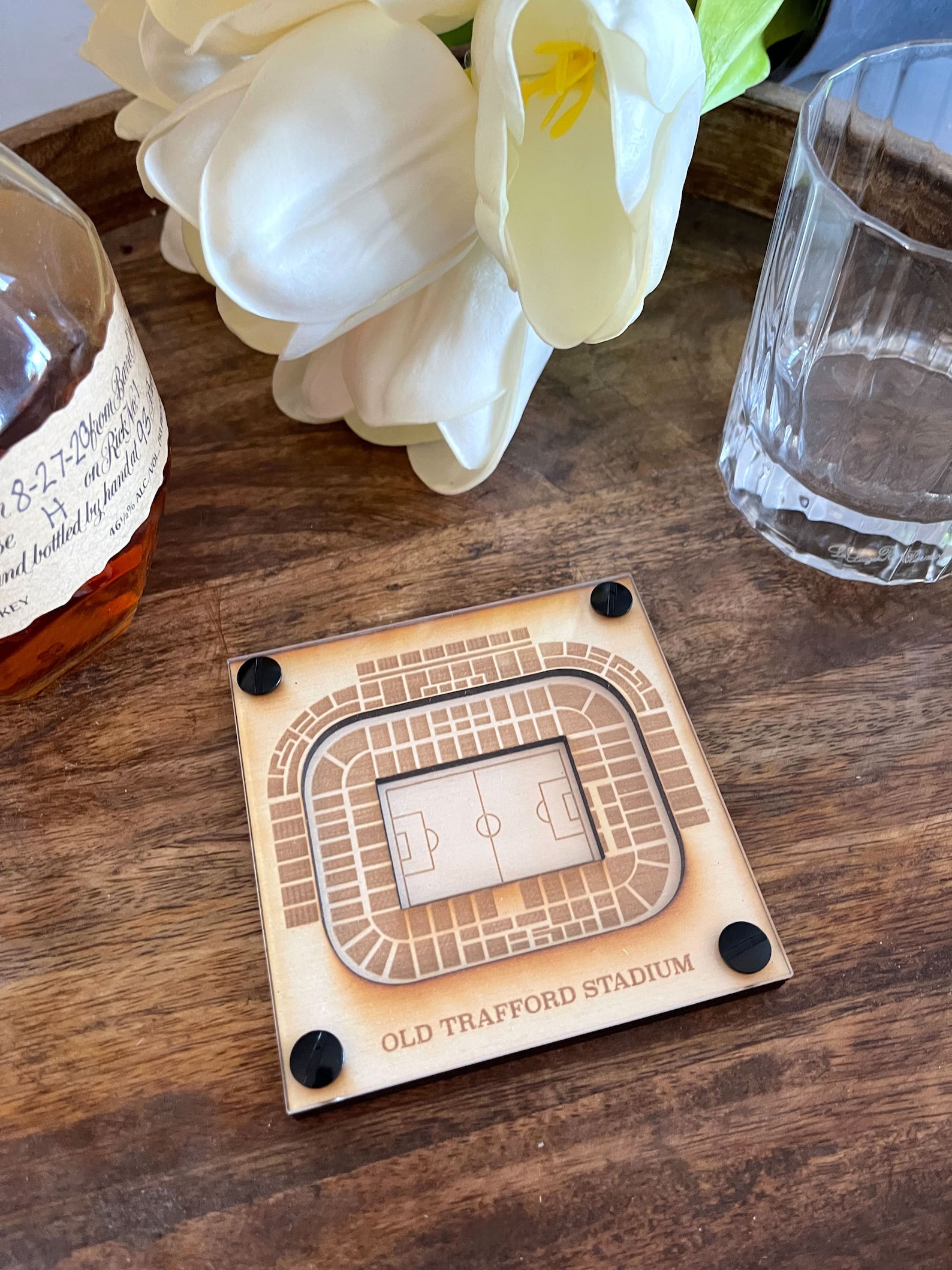 Manchester United Layered Coaster set of 2 3D Wood Coaster - Etsy