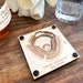 Cincinnati Reds Fan Gift set of 2 3D Wood Coaster Engraved - Etsy