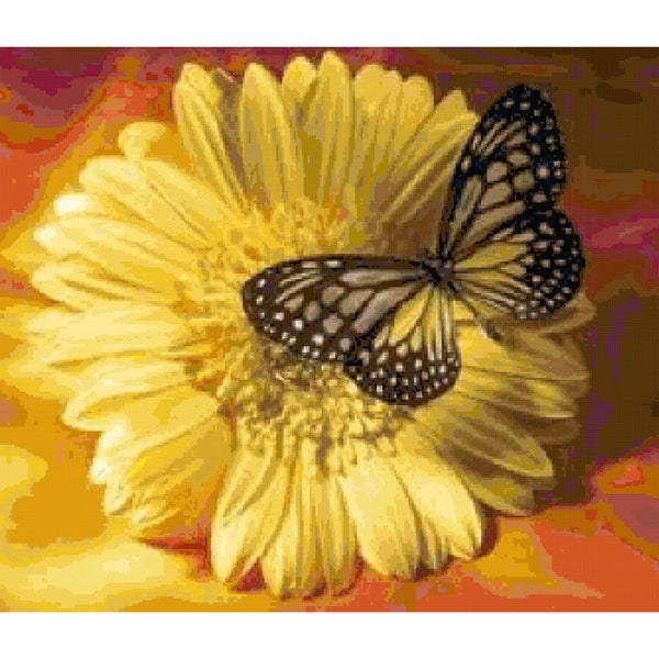 Cross Stitch Daisies - Etsy