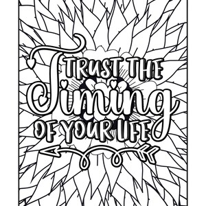 Printable Coloring Pages for Mental Health and Relaxation - Etsy