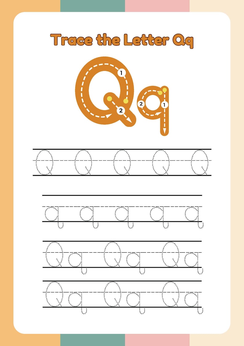 Letter Tracing Interactive Learning Activities for Kids Alphabet ...