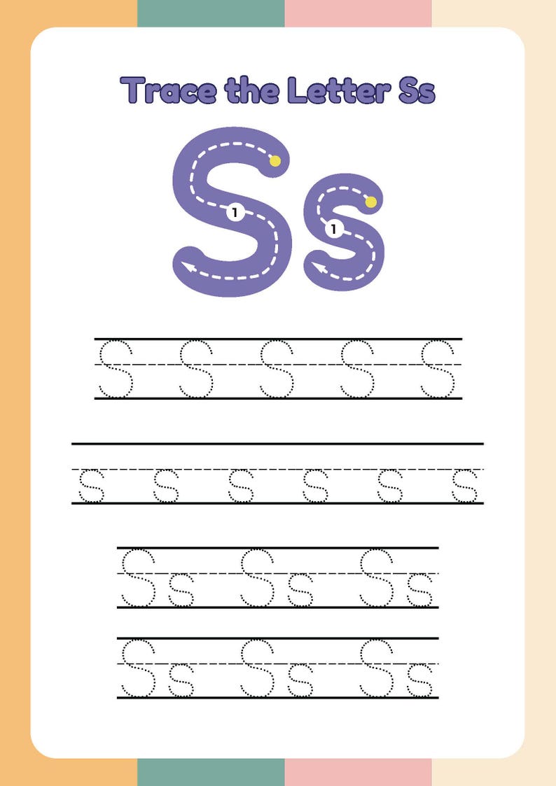 Letter Tracing Interactive Learning Activities for Kids Alphabet ...