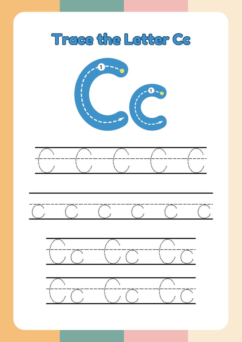 Letter Tracing Interactive Learning Activities for Kids Alphabet ...