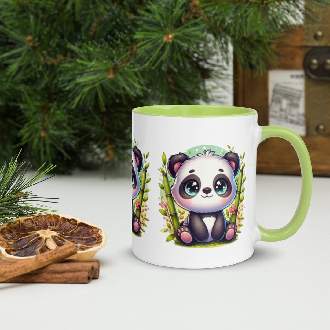 Cute Panda Mug Kids, Women, Panda Mug, Cute Gift for Friend, Panda ...