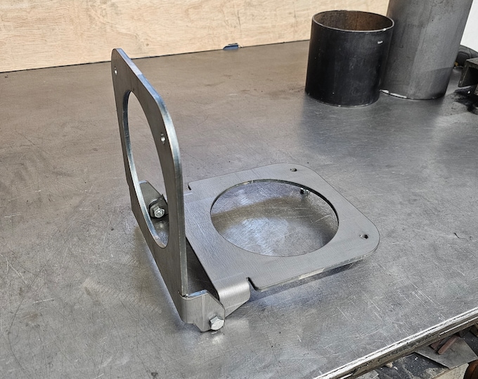 Custom Made Cow Smoker Hinges - U.S.A Made Smoker Hinge - BBQ Smoker ...