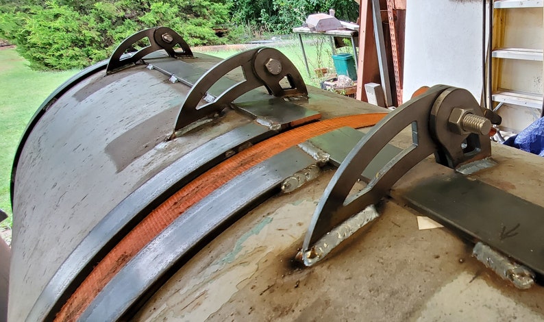 BBQ Smoker Door Hinge Assembly single/large - Etsy