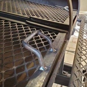 30" Smoker Hardware Kit With FREE FIREBOX LATCH for 250 Gallon Lp ...