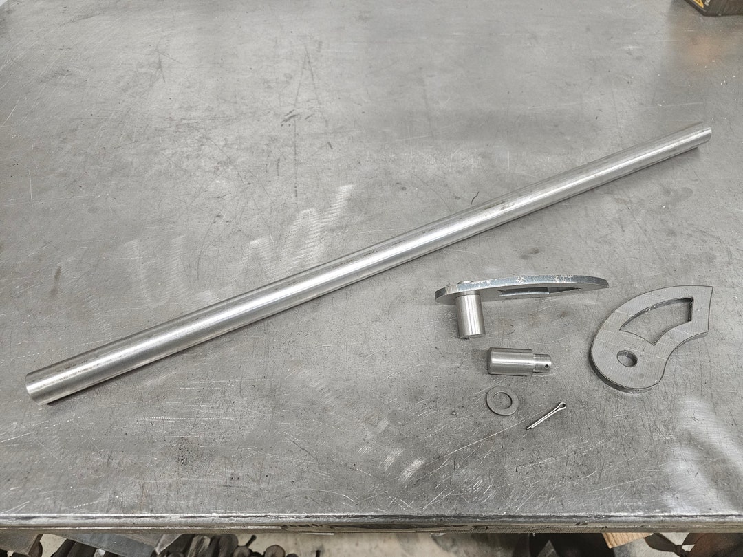 24" Stainless Steel Free Spin BBQ Cooker Handles for 250g Cookers - Etsy
