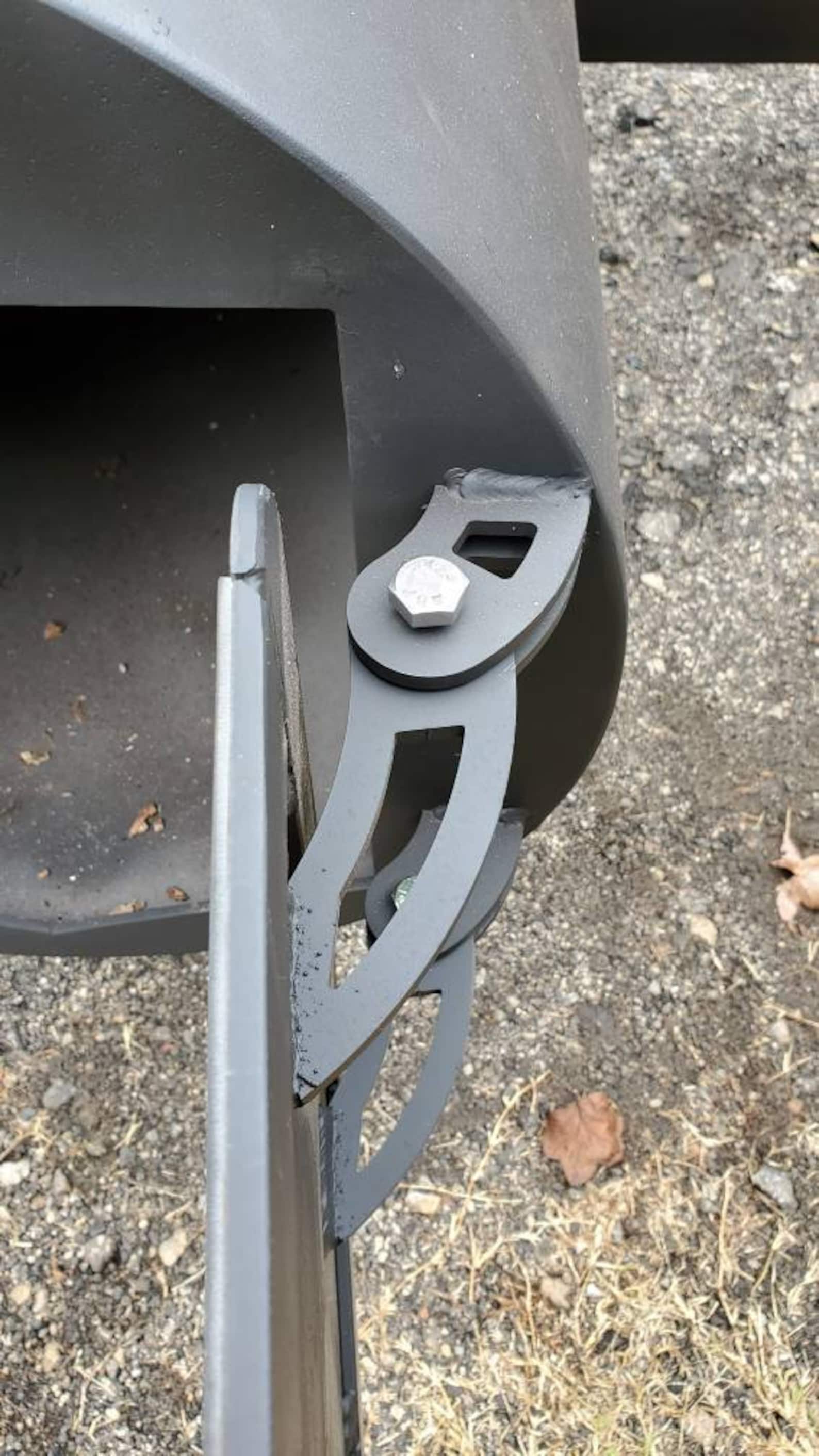 30" Smoker Hardware Kit With FREE FIREBOX LATCH for 250 Gallon Lp ...