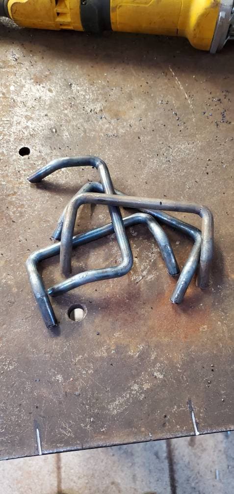 BBQ Smoker Door Hinge Assembly (Single/Large) — Mystic Smokers