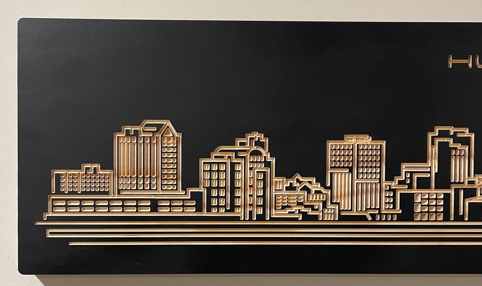 Huntsville Alabama Skyline Rocket City Sign Huntsville Home | Etsy